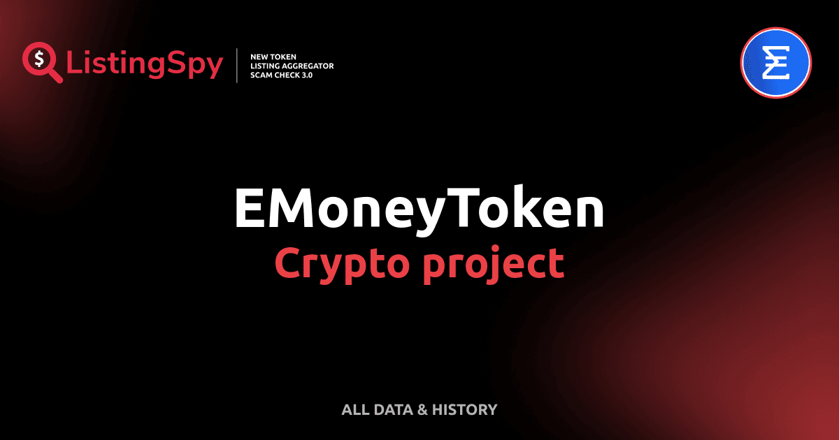 EMoneyToken crypto project: EMYC token listings, events, analysis ...