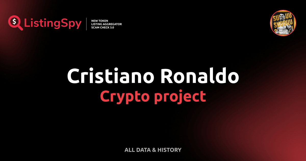 Cristiano Ronaldo crypto project: CR7 token listings, events, analysis ...