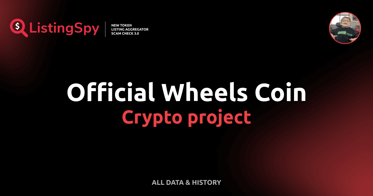 Official Wheels Coin crypto project: Wheels token listings, events ...