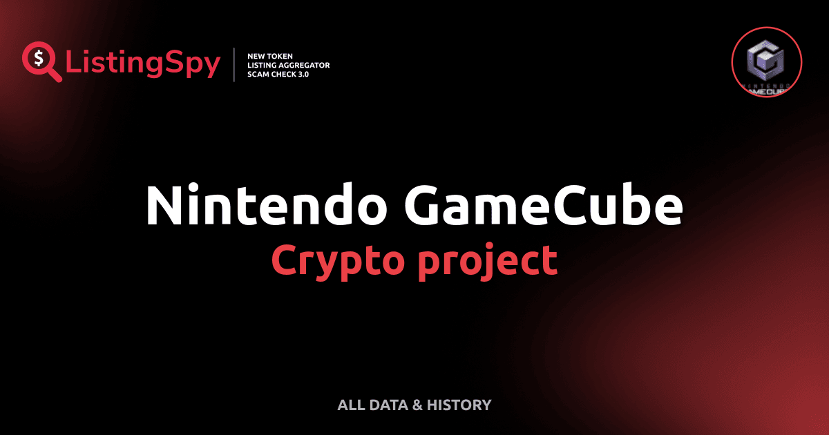 Nintendo GameCube crypto project: NGC token listings, events, analysis ...