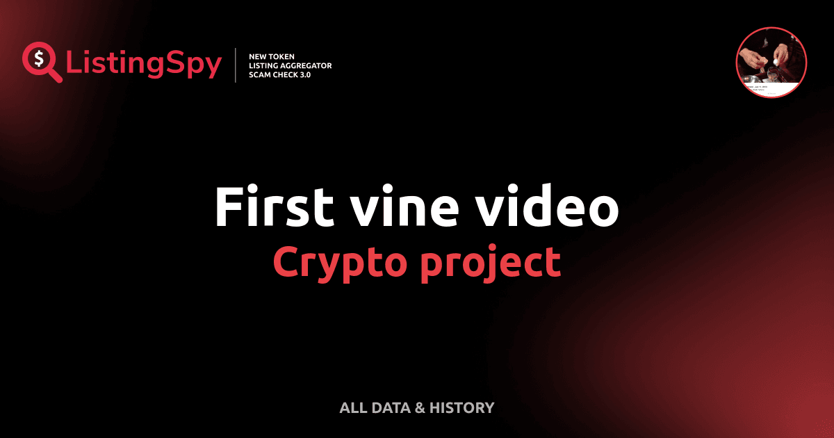 First vine video crypto project: VINE token listings, events, analysis ...