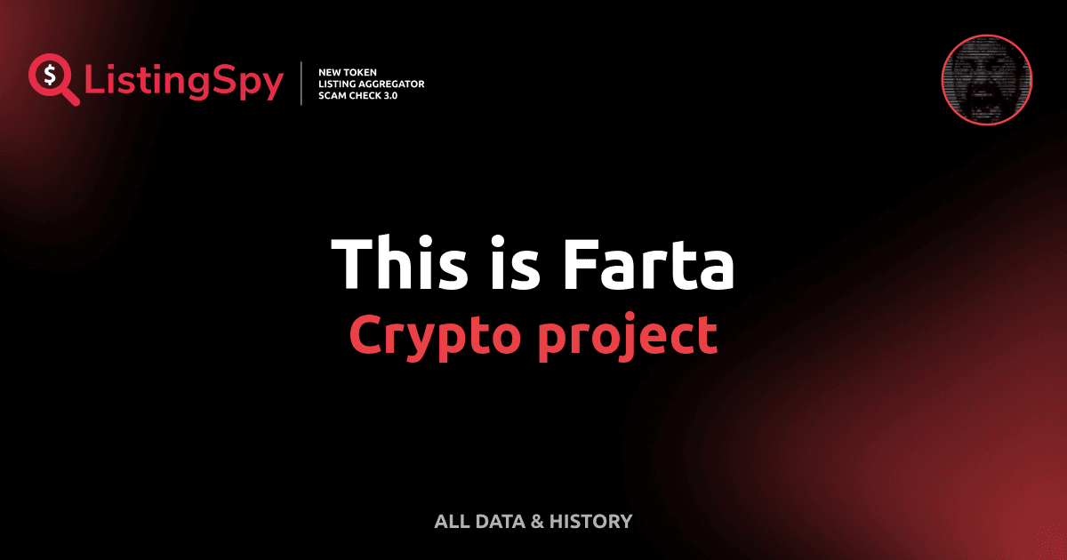 This is Farta crypto project: Farta token listings, events, analysis ...