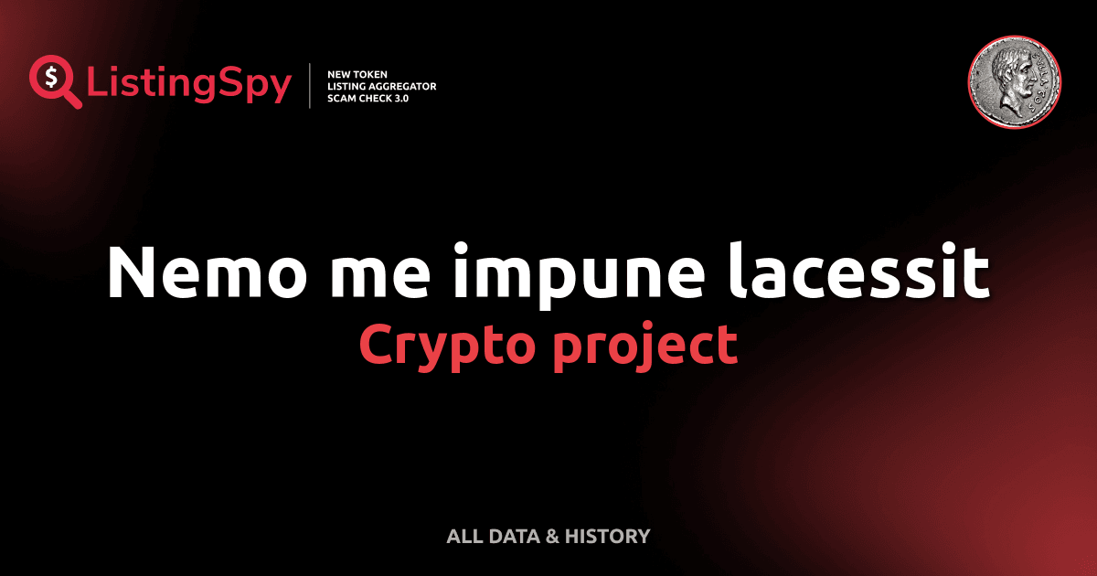 Nemo me impune lacessit crypto project: SULLA token listings, events, analysis | ListingSpy
