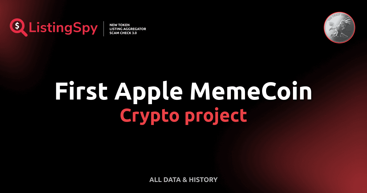 First Apple MemeCoin crypto project: iCoin token listings, events ...