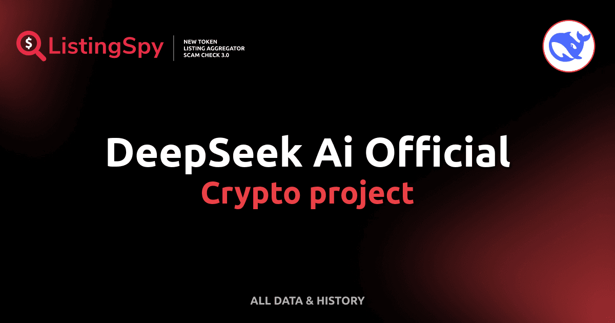 DeepSeek Ai Official crypto project: DEEPSEEK token listings, events ...