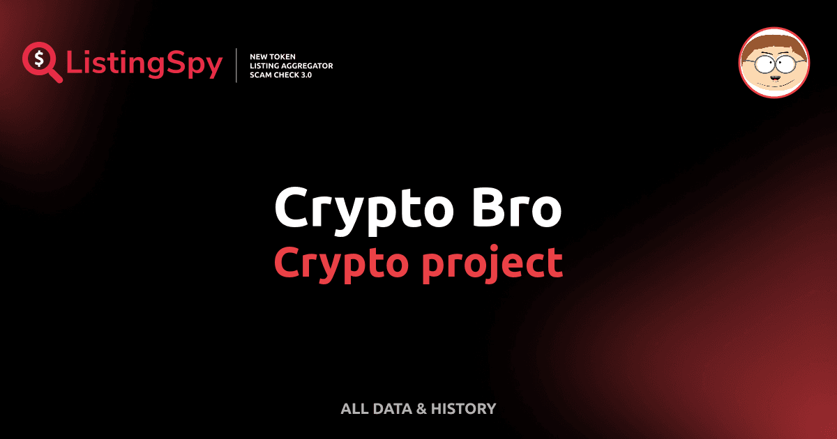 Crypto Bro crypto project: LARRY token listings, events, analysis | ListingSpy