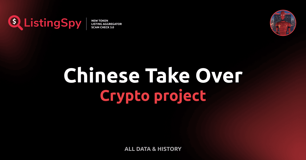 Chinese Take Over crypto project: CTO token listings, events, analysis ...
