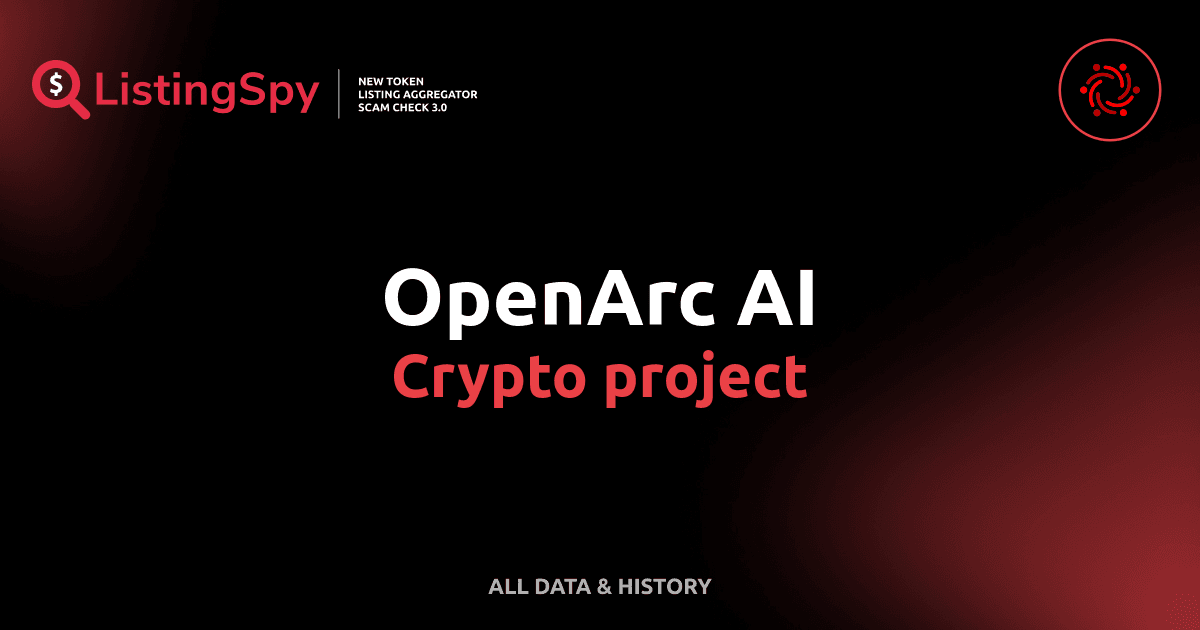 OpenArc AI crypto project: ARC token listings, events, analysis ...
