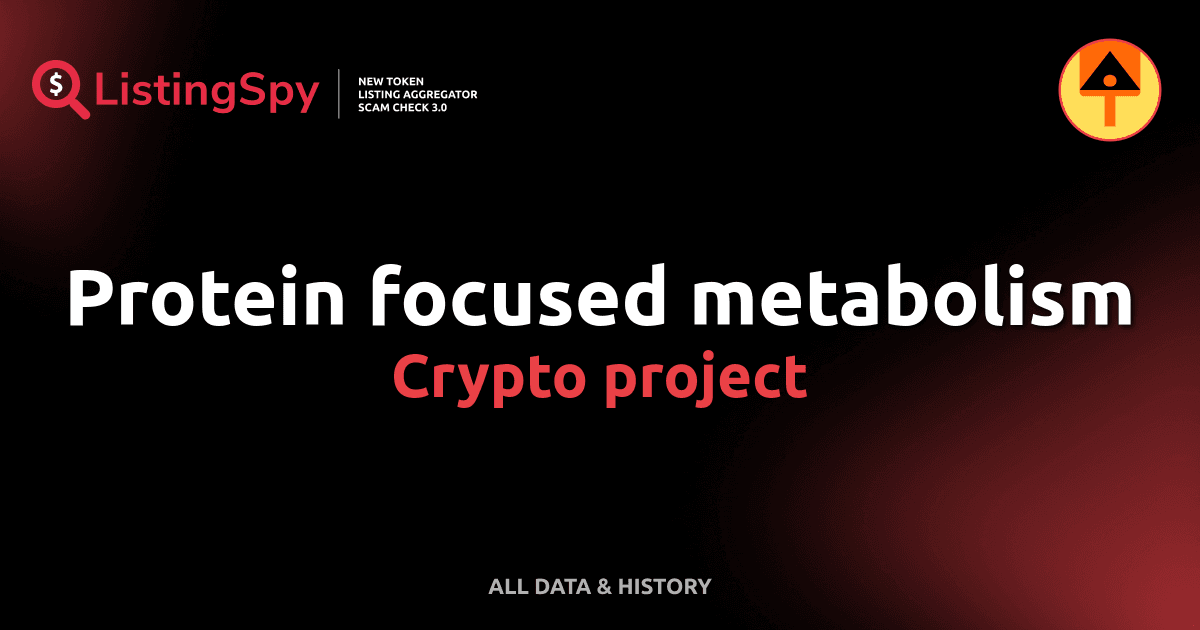 Protein focused metabolism crypto project: UNIPROT token listings ...