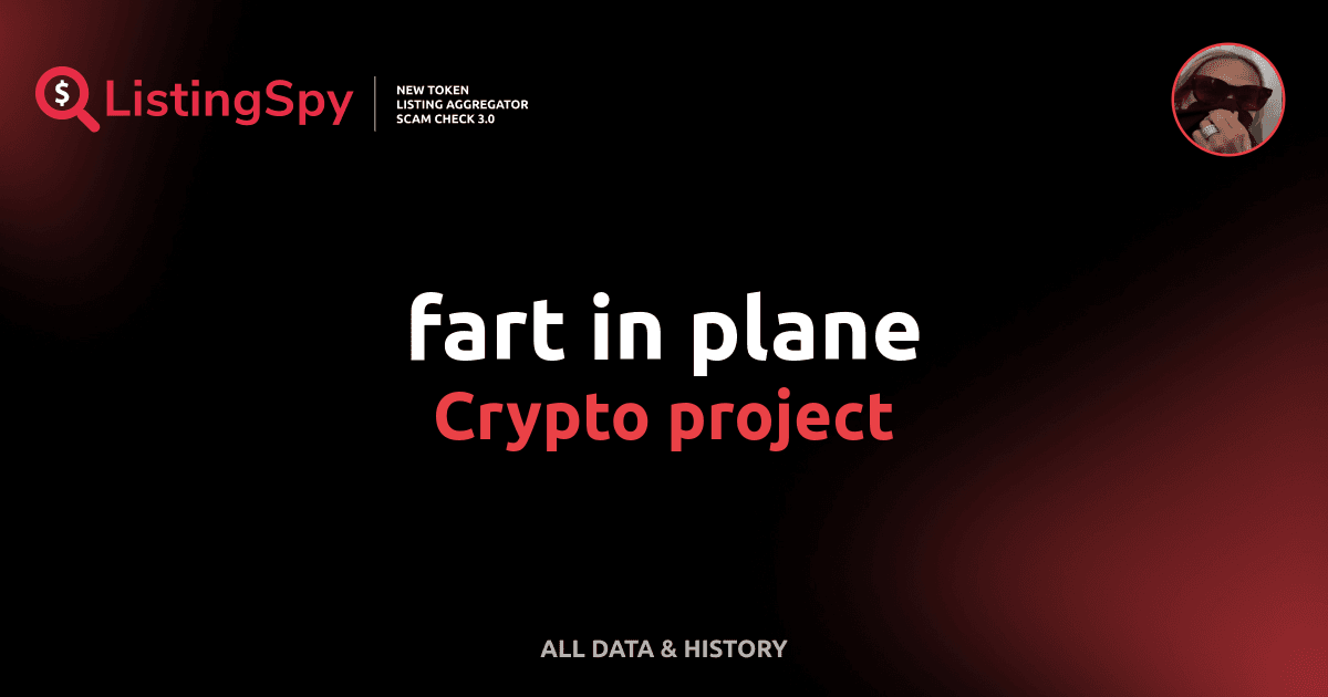 fart in plane crypto project: FIP token listings, events, analysis ...