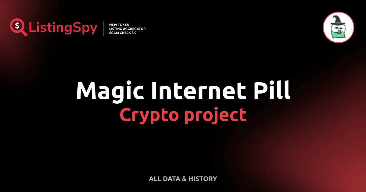 Magic Internet Pill crypto project: MIP token listings, events ...