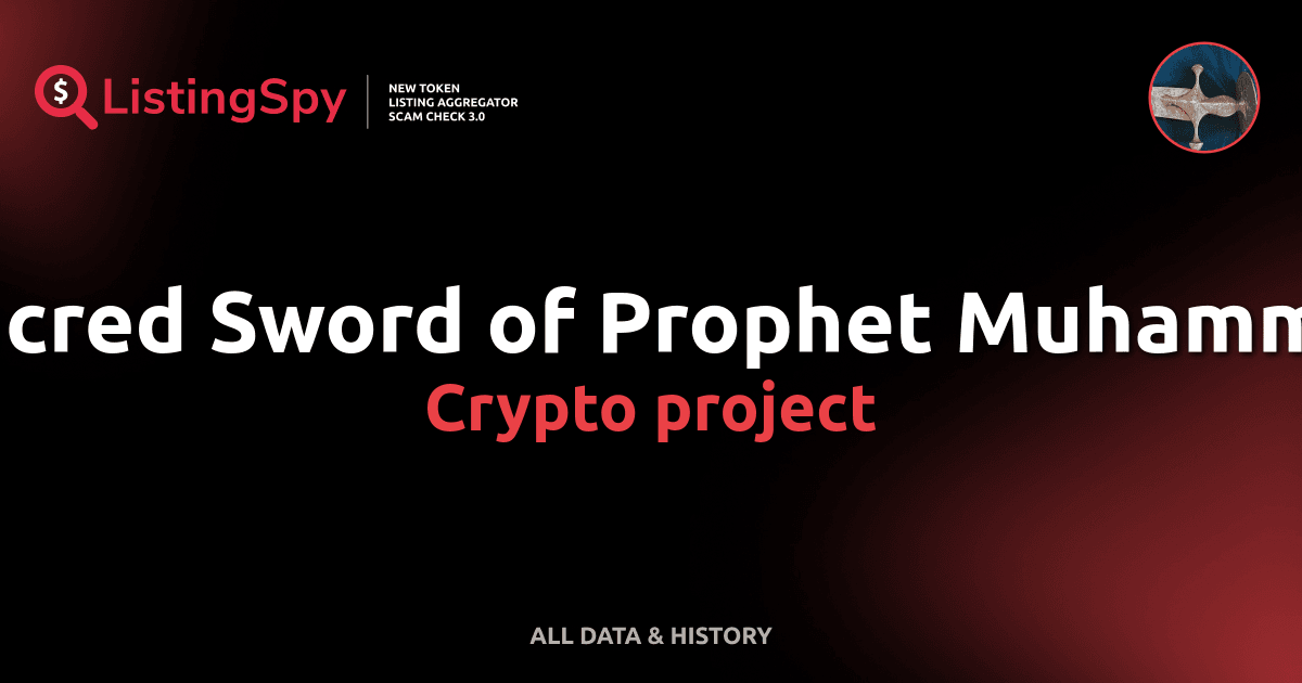 Sacred Sword of Prophet Muhamm... crypto project: Zulfiqar token ...