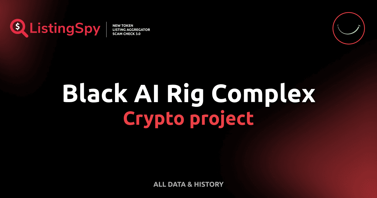 Black AI Rig Complex crypto project: barc token listings, events ...