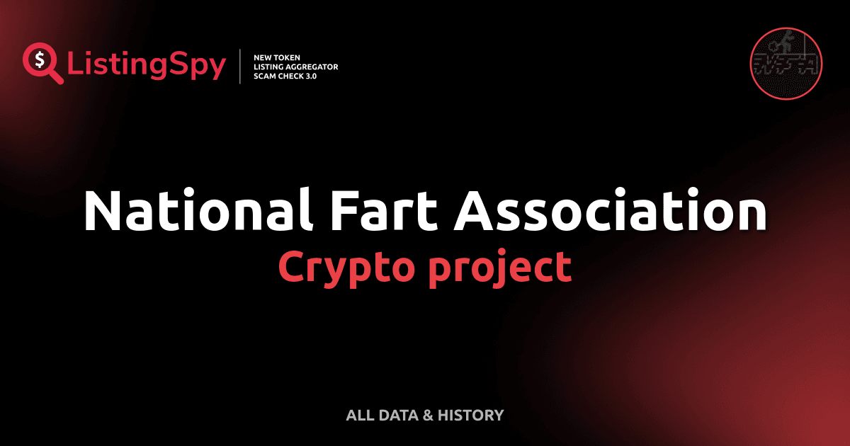 National Fart Association crypto project: NFA token listings, events ...