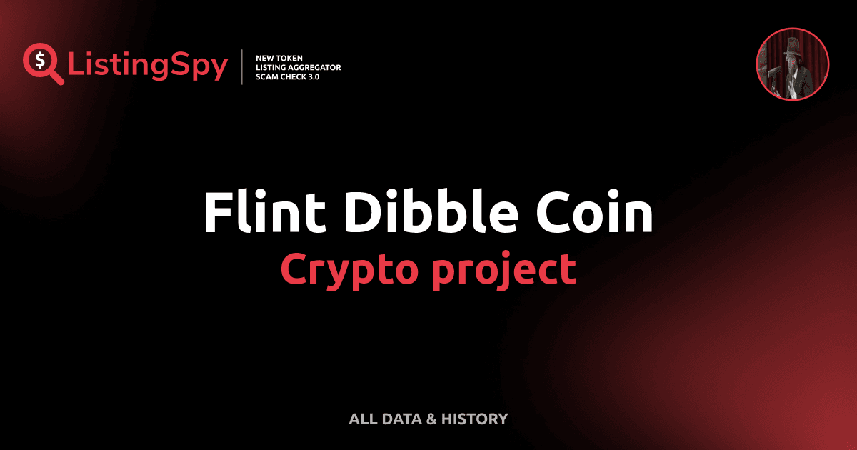 Flint Dibble Coin crypto project: DIBBLE token listings, events ...