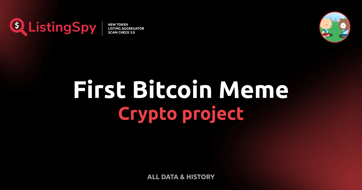 First Bitcoin Meme crypto project: MEME token listings, events ...
