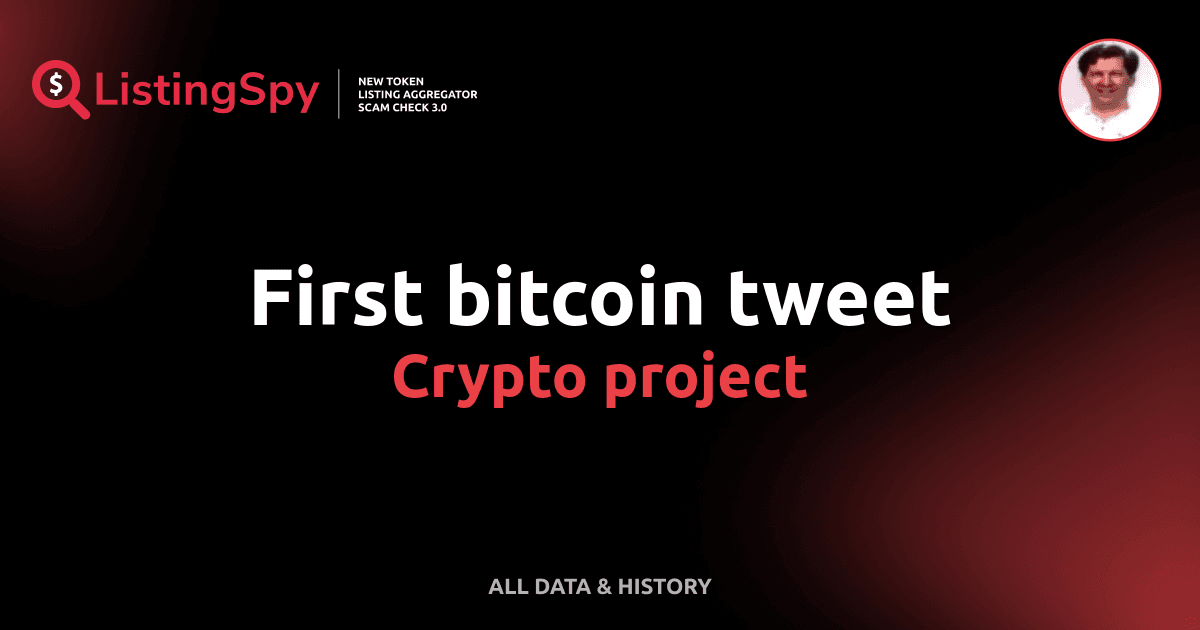 First bitcoin tweet crypto project: Halfin token listings, events ...