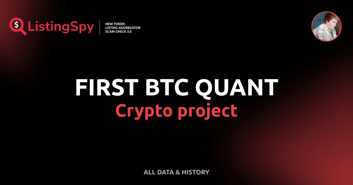 FIRST BTC QUANT crypto project: FORREST token listings, events, analysis | ListingSpy