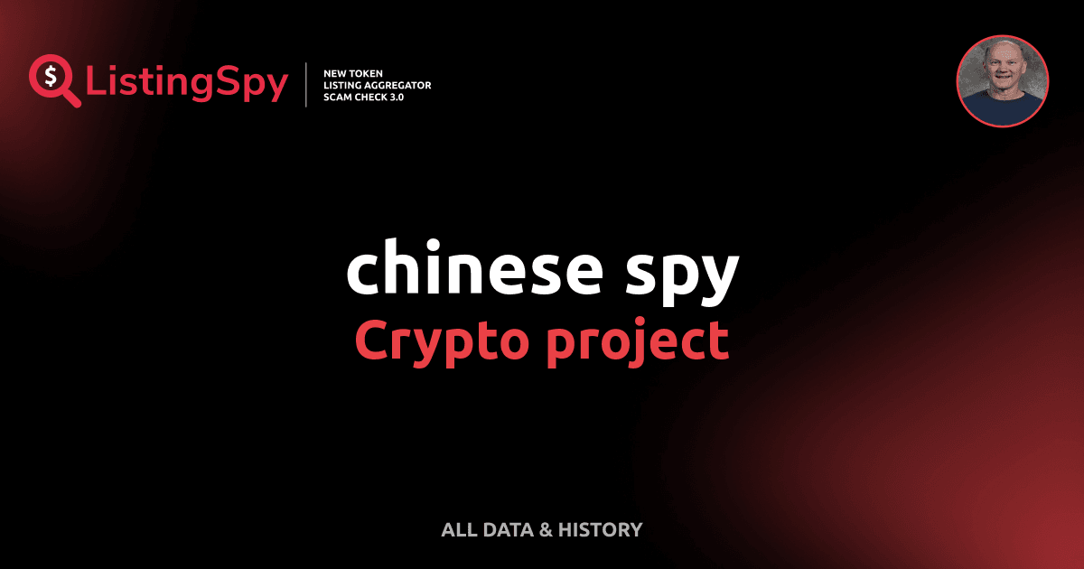 chinese spy crypto project: john token listings, events, analysis ...