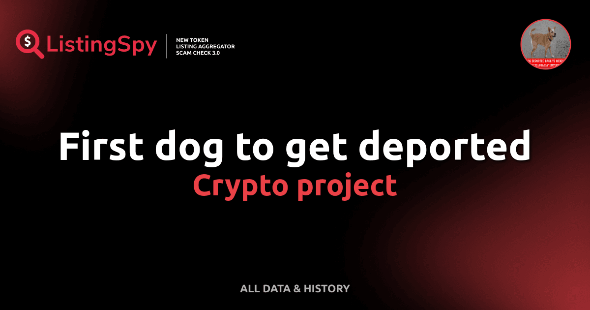 First dog to get deported crypto project: Oso token listings, events ...