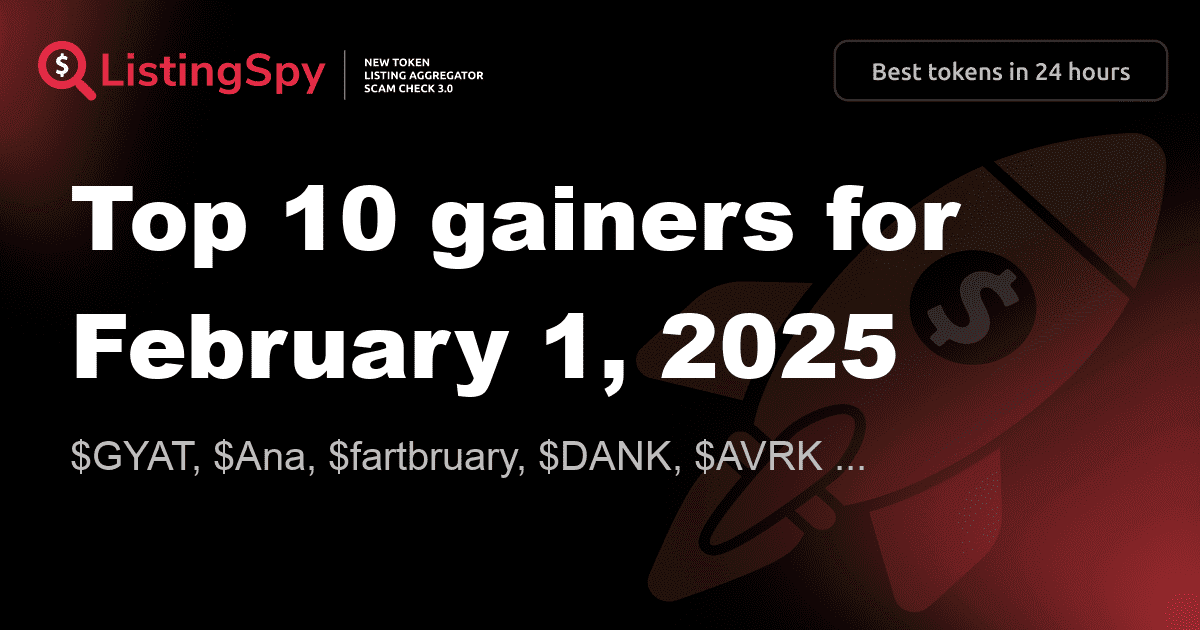 Incredible Gains for $Ana, $fartbruary, $DANK etc. with Huge Result of ...