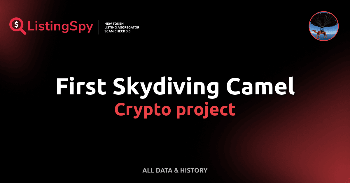First Skydiving Camel crypto project: Anton token listings, events ...