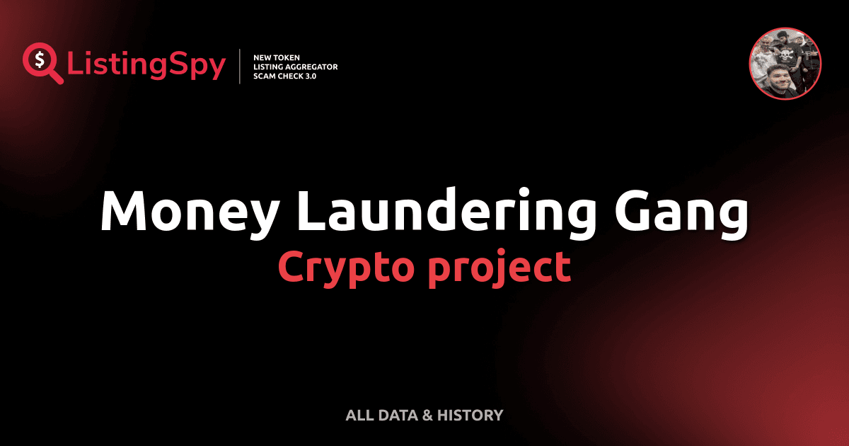 Money Laundering Gang crypto project: MLG token listings, events ...