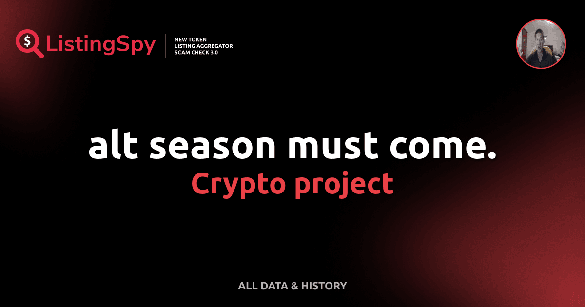 alt season must come. crypto project: ALTSZN token listings, events ...