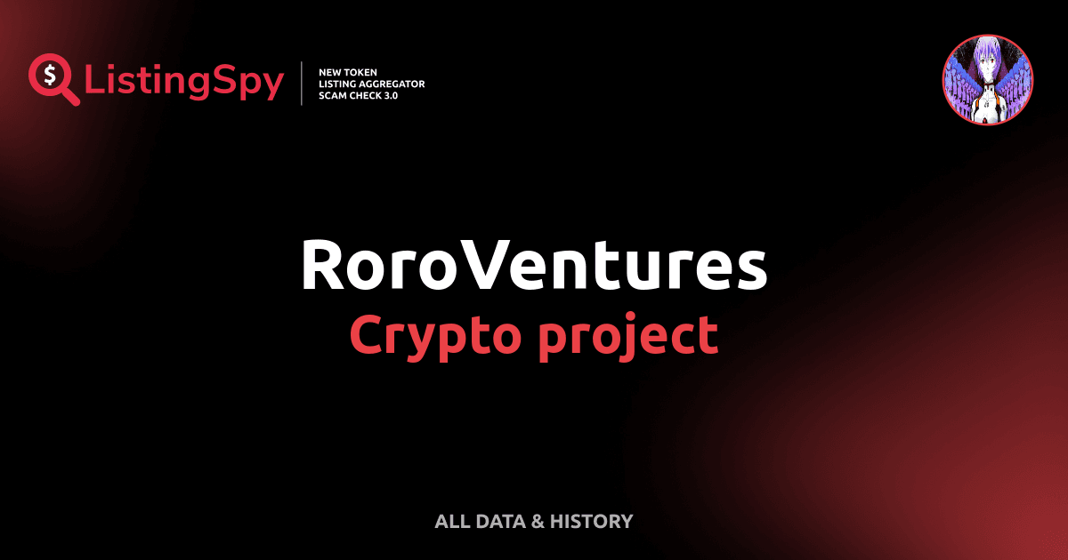 RoroVentures crypto project: Roro token listings, events, analysis ...