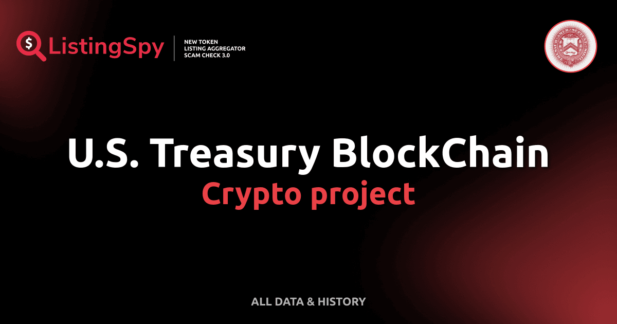 U.S. Treasury BlockChain crypto project: USTB token listings, events ...