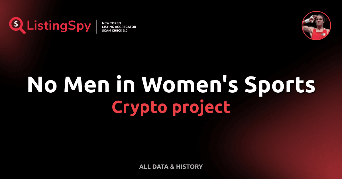 No Men in Women's Sports crypto project: nmws token listings, events ...