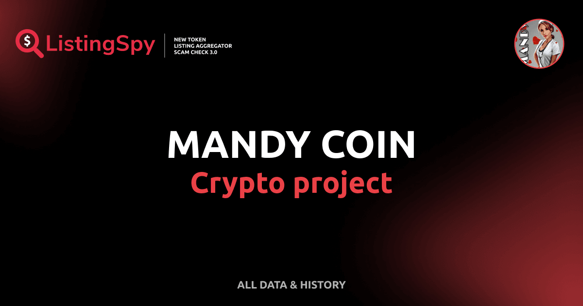 MANDY COIN crypto project: MANDY token listings, events, analysis ...