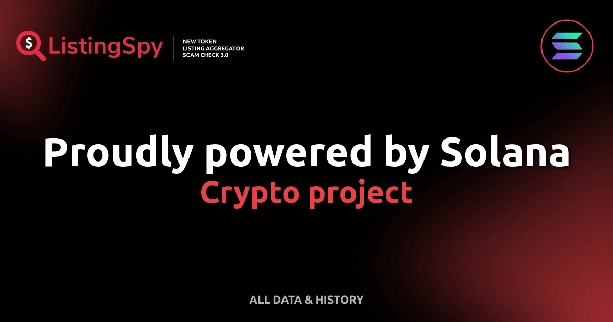 Proudly powered by Solana crypto project: PPBS token listings, events ...