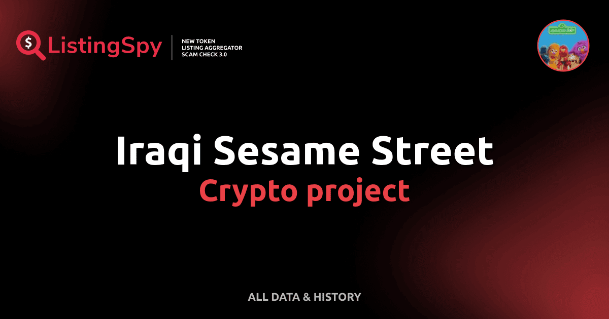 Iraqi Sesame Street crypto project: AHLAN token listings, events ...