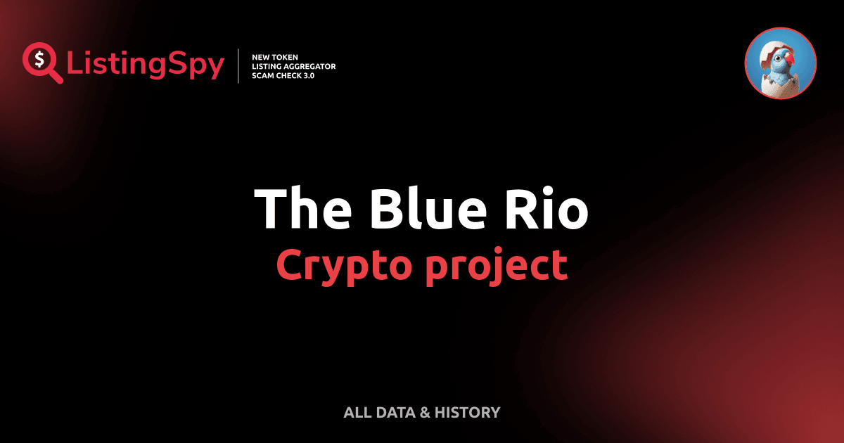 The Blue Rio crypto project: RIO token listings, events, analysis ...