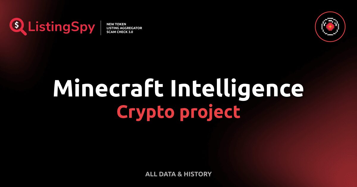 Minecraft Intelligence crypto project: MI token listings, events ...
