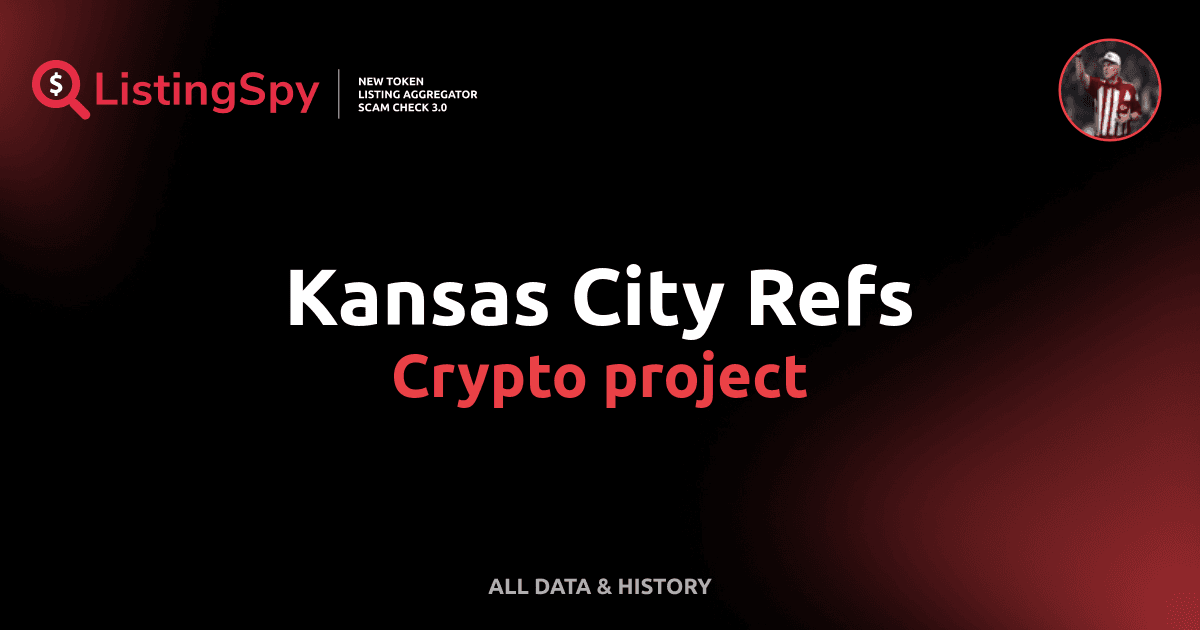 Kansas City Refs crypto project: KCR token listings, events, analysis ...