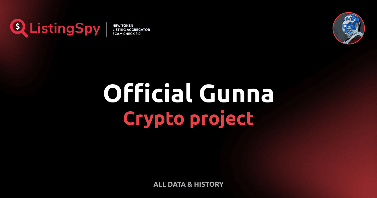 Official Gunna crypto project: WUNNA token listings, events, analysis ...