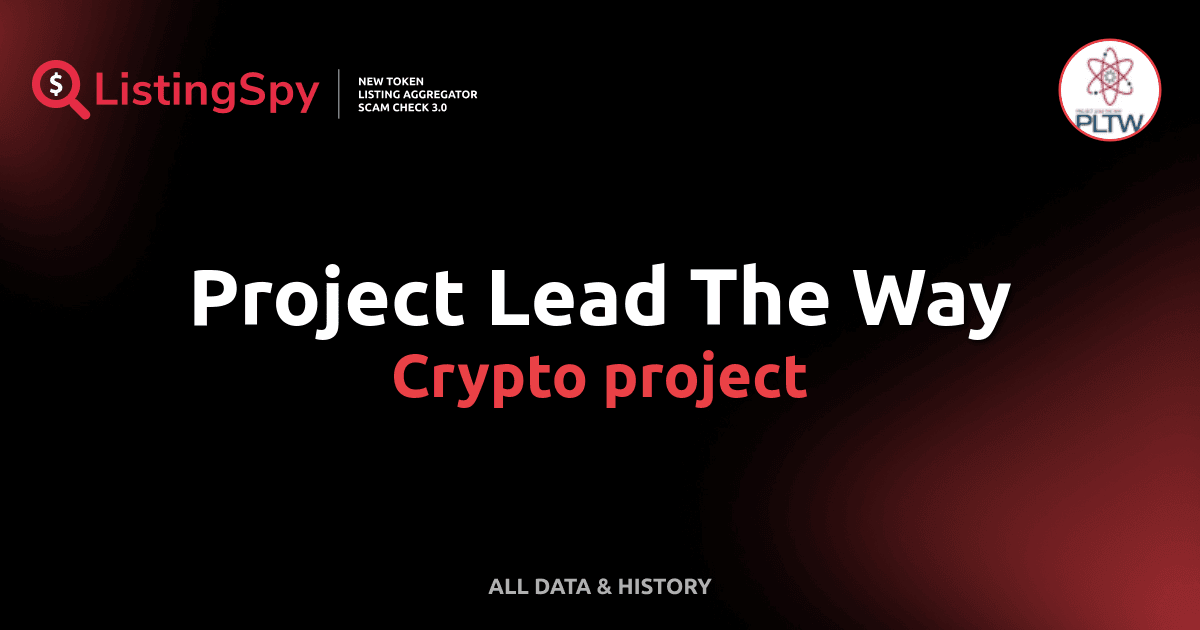 Project Lead The Way crypto project: PLTW token listings, events ...