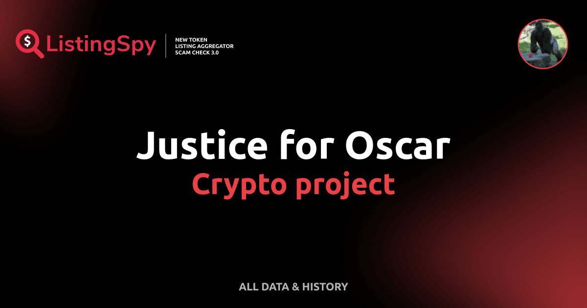 Justice for Oscar crypto project: OSCAR token listings, events ...