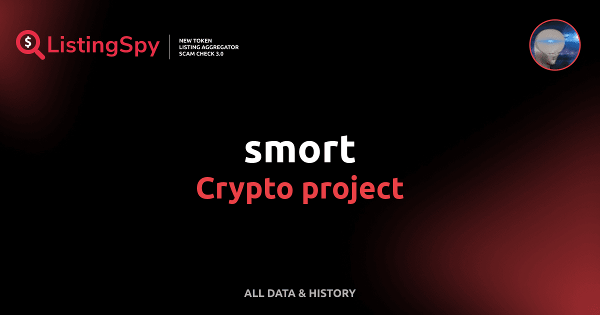 smort crypto project: smort token listings, events, analysis | ListingSpy
