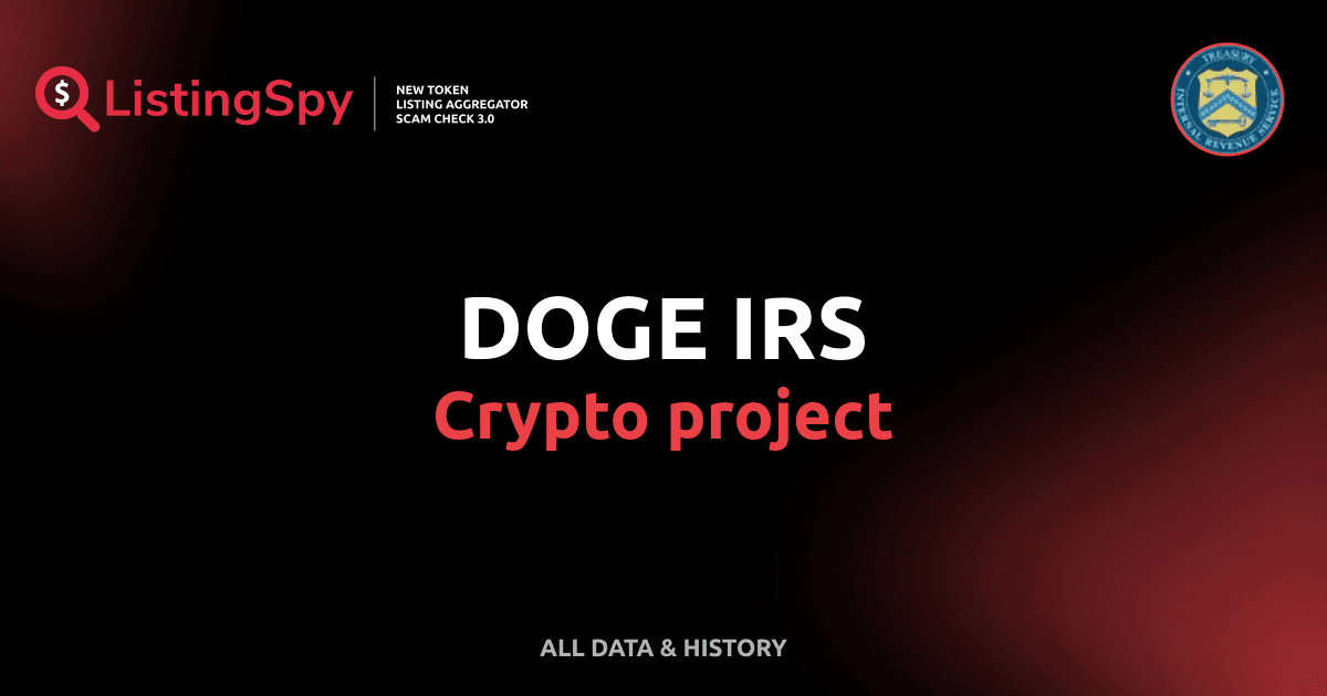 DOGE IRS crypto project: DOGEIRS token listings, events, analysis ...