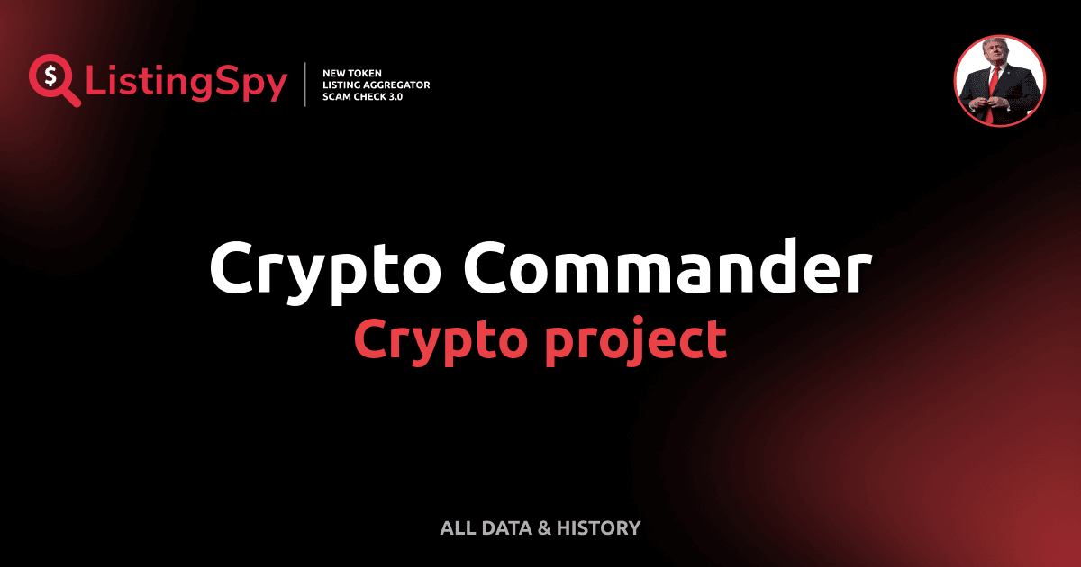 Crypto Commander crypto project: Commander token listings, events ...