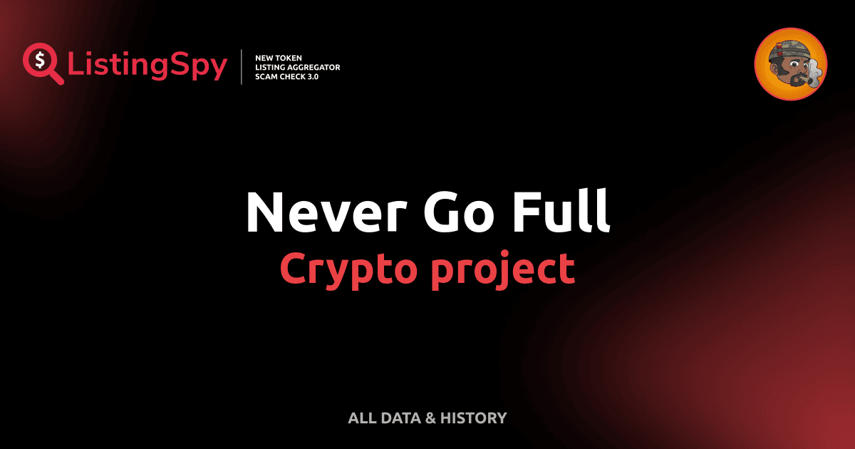 Never Go Full crypto project: RETARD token listings, events, analysis ...