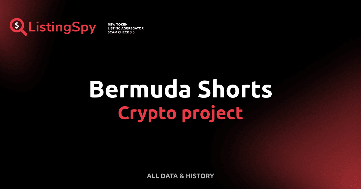 Bermuda Shorts crypto project: SHORT token listings, events, analysis ...