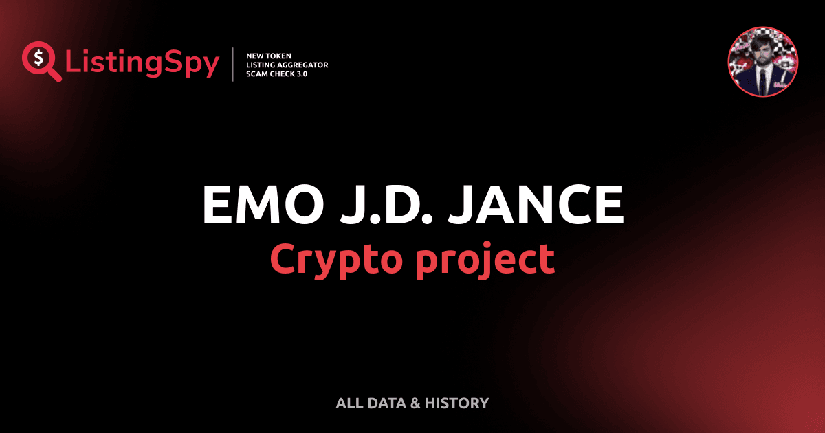 EMO J.D. JANCE crypto project: Rawr token listings, events, analysis ...