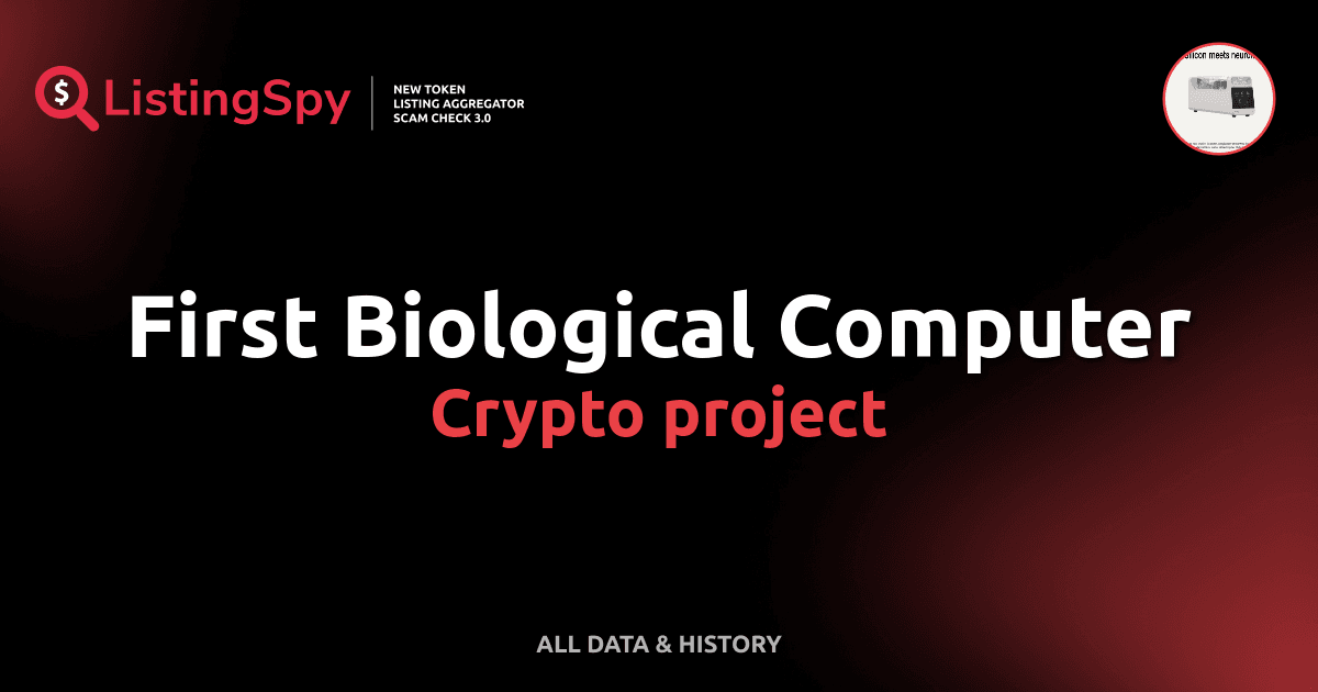 First Biological Computer crypto project: CL1 token listings, events ...