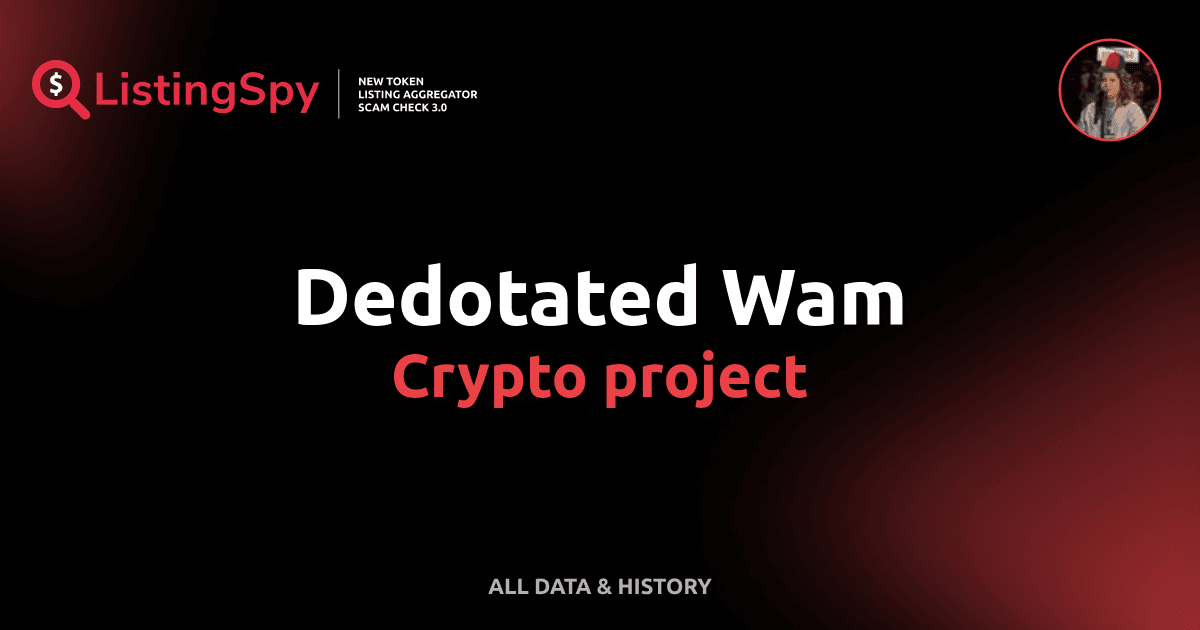 Dedotated Wam crypto project: Wam token listings, events, analysis ...