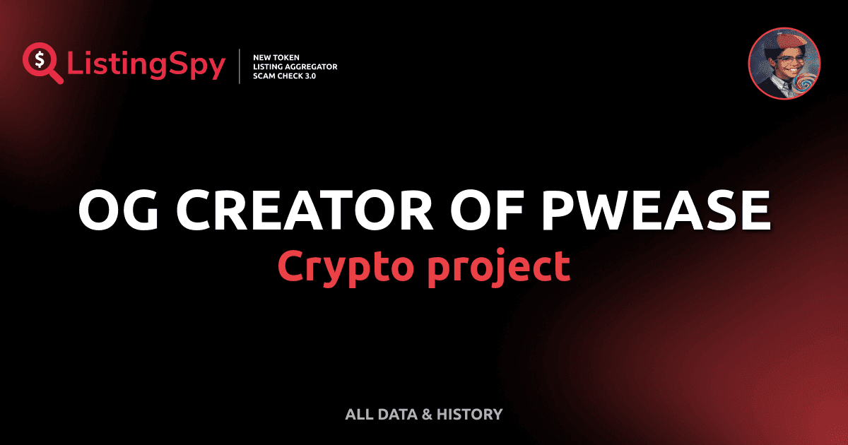 OG CREATOR OF PWEASE crypto project: DRWAKE token listings, events ...