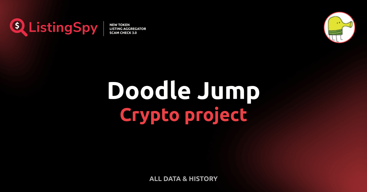 Doodle Jump crypto project: DOODLE token listings, events, analysis ...